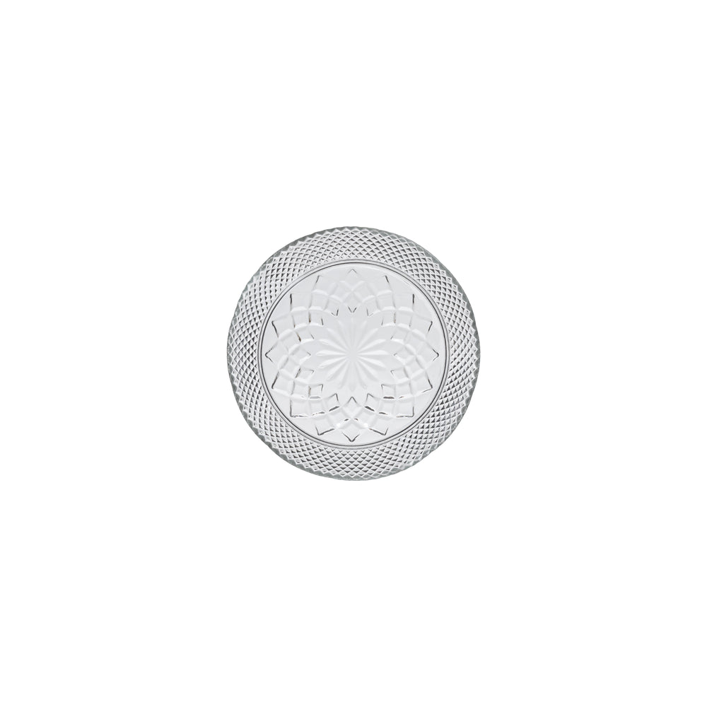 Glass Appetizer Plate Cristal